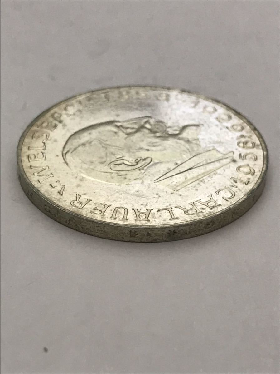 代購代標第一品牌－樂淘letao－1円スタート 美品 トーン 1958 オーストリア 25シリング銀貨 ヴェルスバッハ生誕100周年 記念銀貨 WELSBACH 1858-1929
