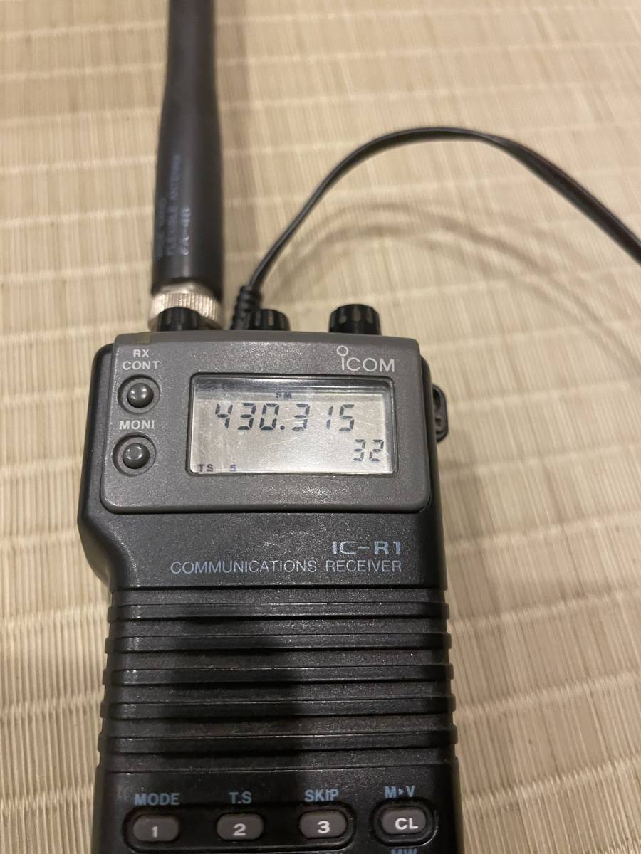 Yahoo!オークション - アイコム 広帯域受信機 IC-R1