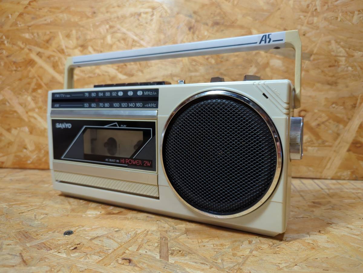 Yahoo!オークション - ジャンク品 昭和レトロ SANYO／サンヨー ラジオ...