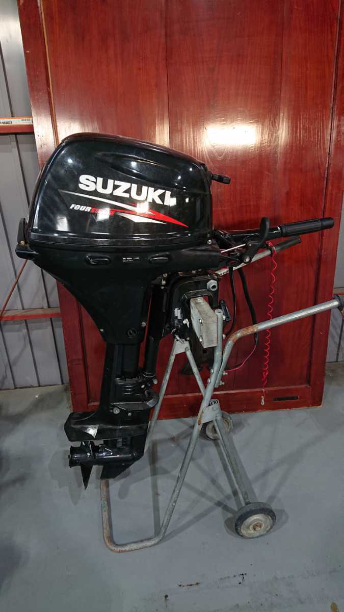 Yahoo!オークション - SUZUKI FOURSTROKE DF9.9B 船外機 9.9馬力 フル...