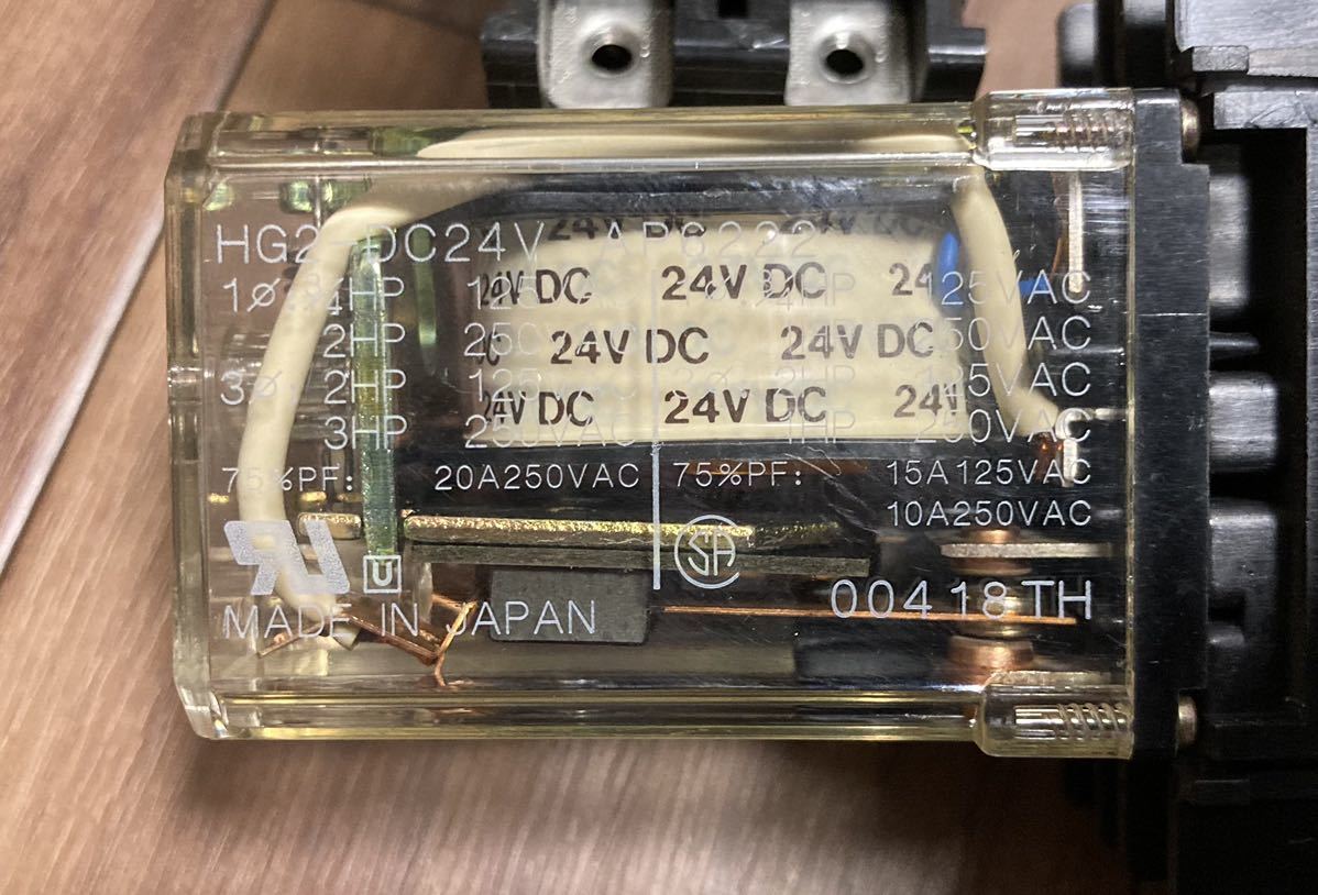 Yahoo!オークション - リレー HG2-DC24V／端子台HG2-SFD 2個組セット