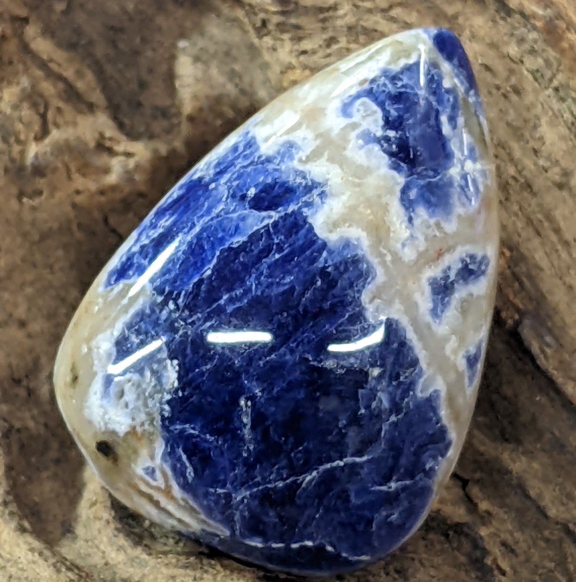 Yahoo!オークション - ソーダライト カボション19.7ct ②