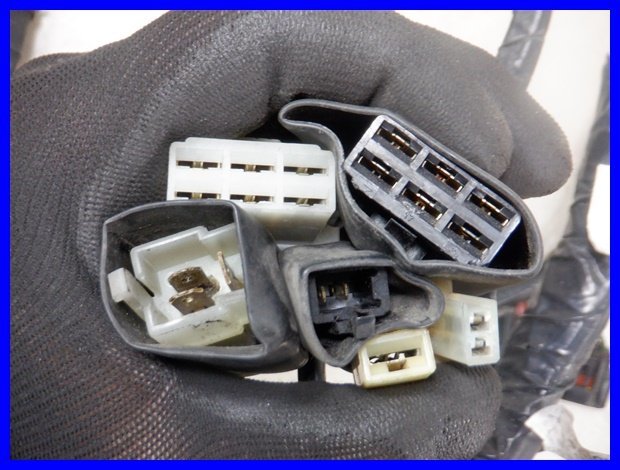 Yahoo!オークション - ガ824 ZRX-2 ZR400E ハーネス メインハーネス 60