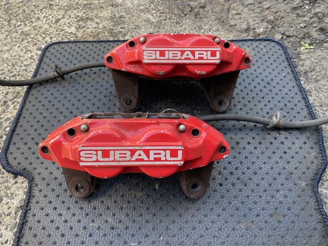 Yahoo オークション Be5 レガシィ B4 Subaru 純正 4ポット フロント