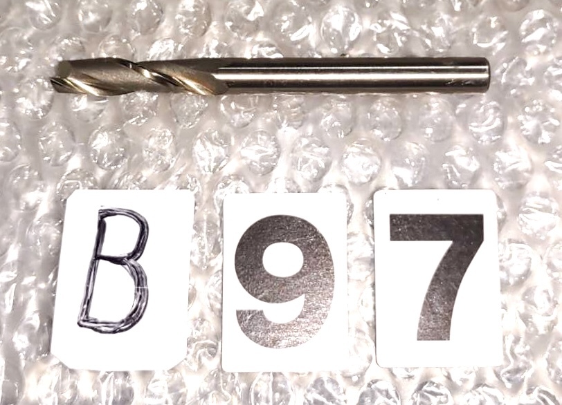 Yahoo!オークション - OSG テーパーエンドミル CPM 8×30 シャンク8...