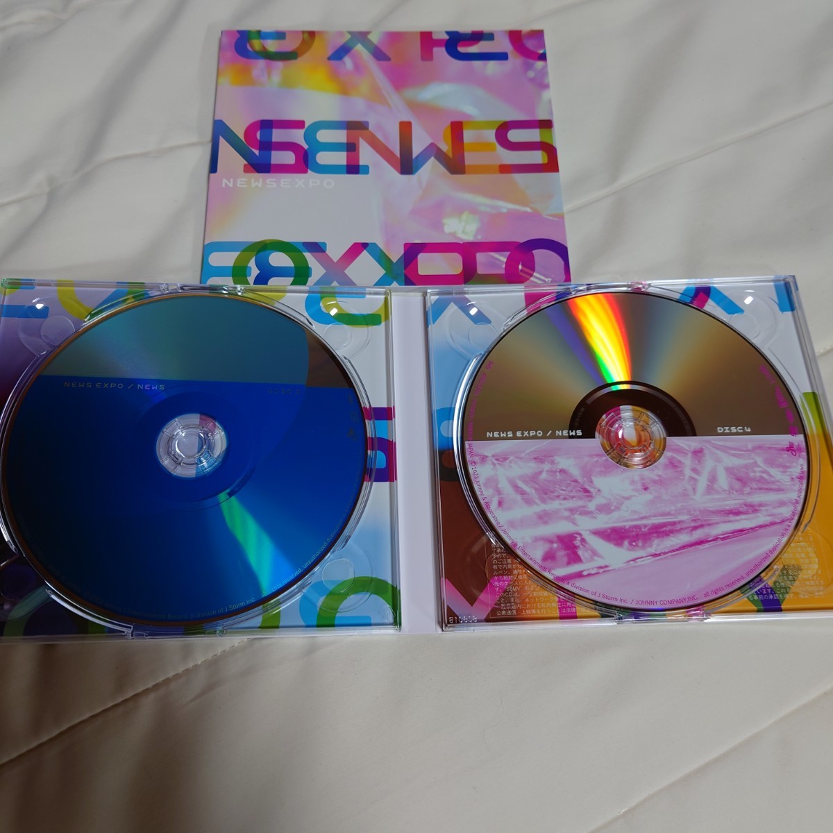 Yahoo!オークション - NEWS EXPO 初回A CD3枚＋DVD1枚【美品】シリ...