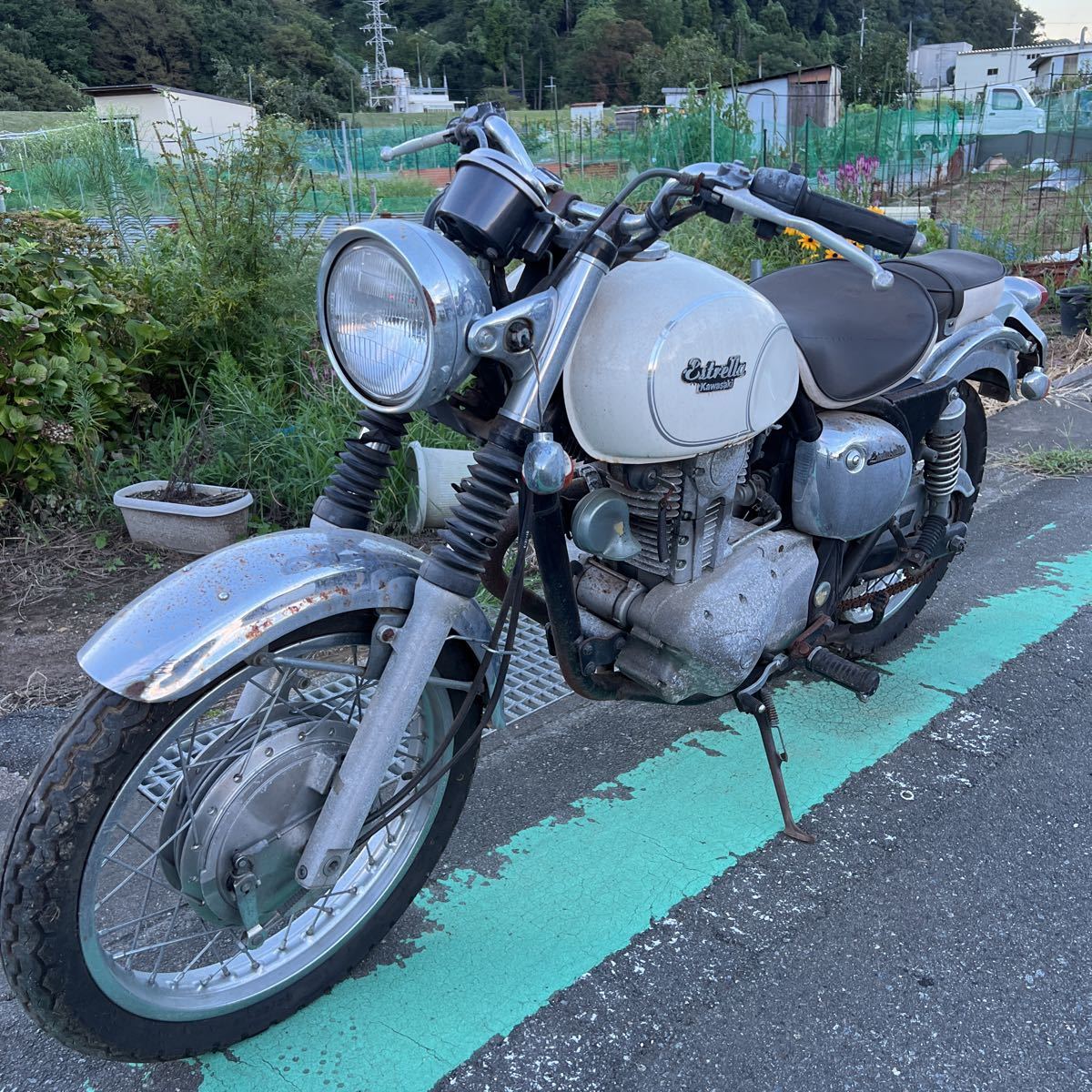 Yahoo!オークション - カワサキ エストレヤ BJ250A