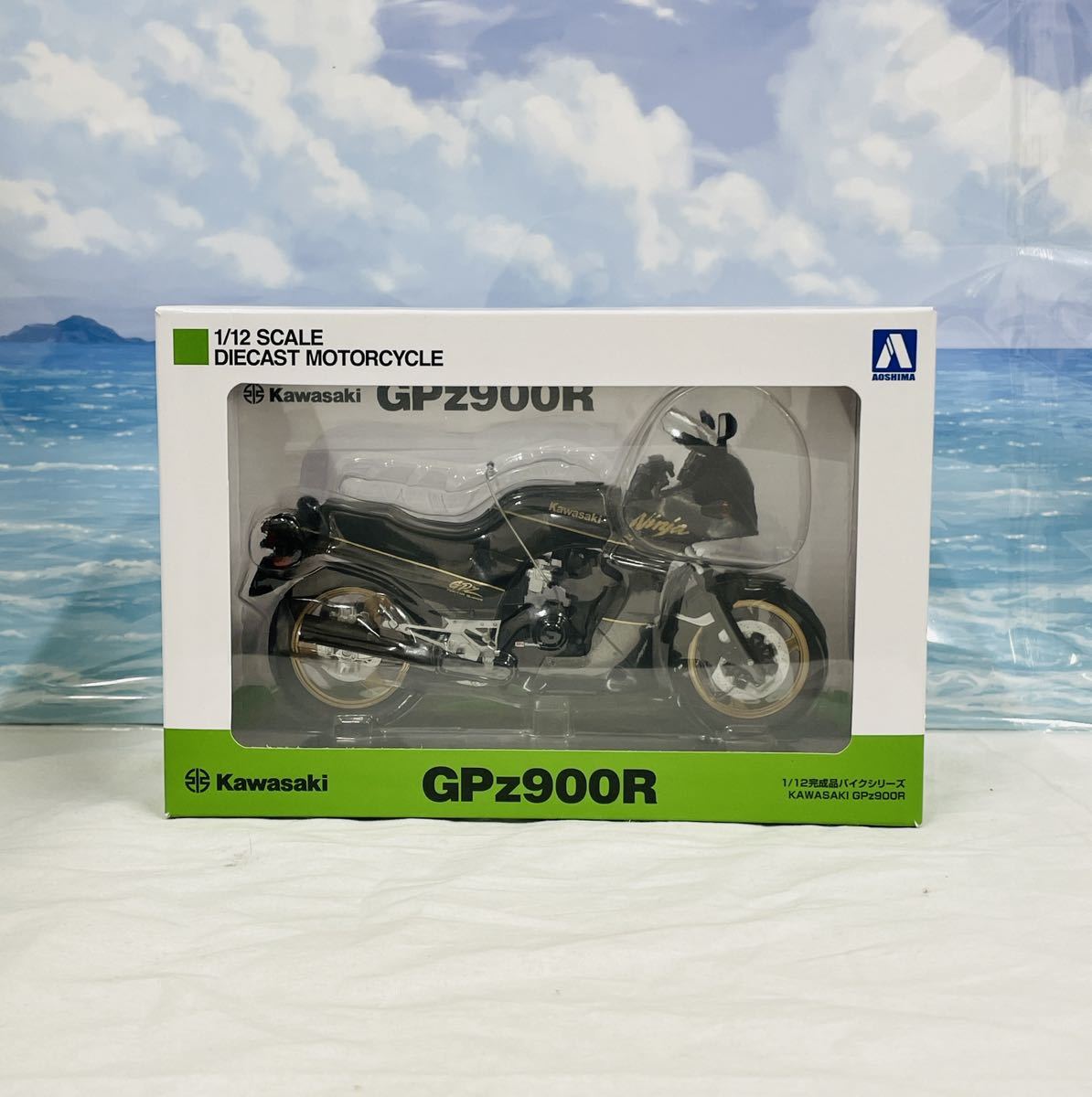#0813 1円 GPz900R 1/12 完成品バイクシリーズ Kawasaki カワサキ 黒/金 アオシマ(オートバイ)｜売買されたオークション情報、yahooの商品情報をアーカイブ公開 ...