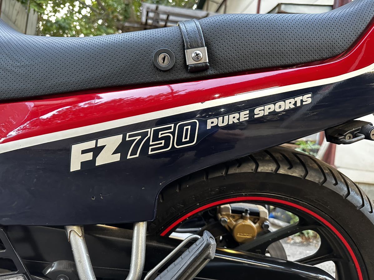 Yahoo!オークション - FZ750 1FM エンジン始動動画有り 返品可能