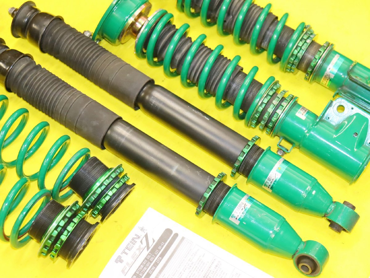 Z27AG コルト ラリーアートコルト TEIN FLEX Z 車高調(サスペンションキット（一式）)｜売買されたオークション情報、yahooの商品情報をアーカイブ公開 - オークファン ...