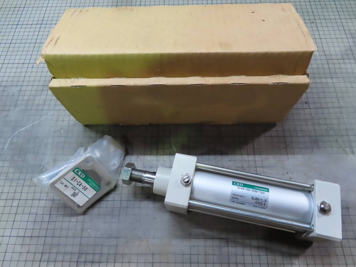CKD セレックスシリンダ エアーシリンダー SCA2－00－50B－100 ジャンク(エアーツール)｜売買されたオークション情報、yahooの商品情報をアーカイブ公開 - オークファン ...