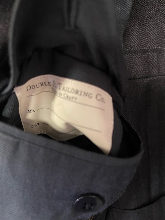 Yahoo!オークション - 新品 RRL チャコールグレー ヘリンボーン テーラ...