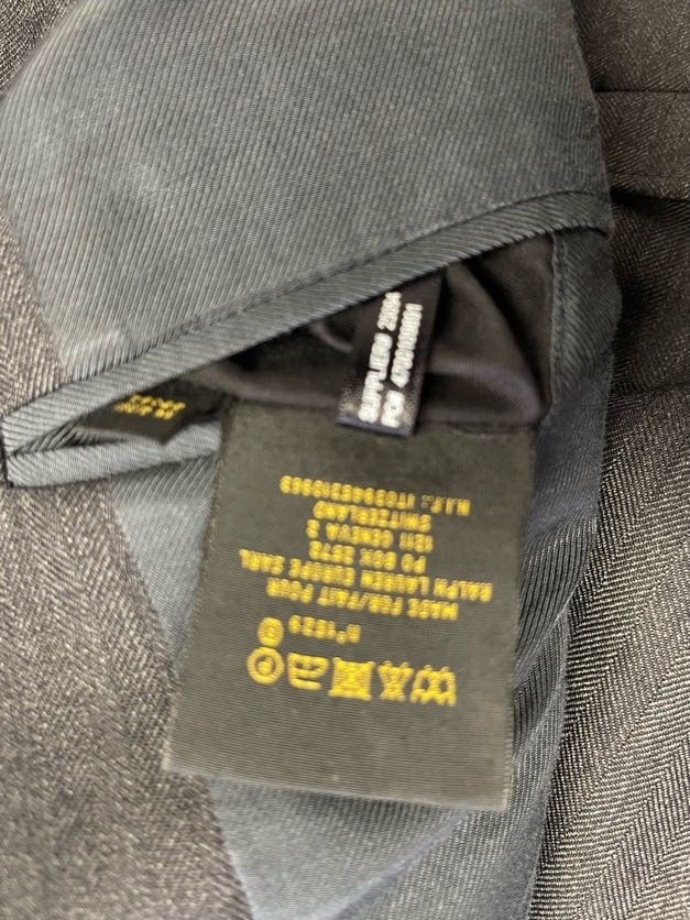 Yahoo!オークション - 新品 RRL チャコールグレー ヘリンボーン テーラ...