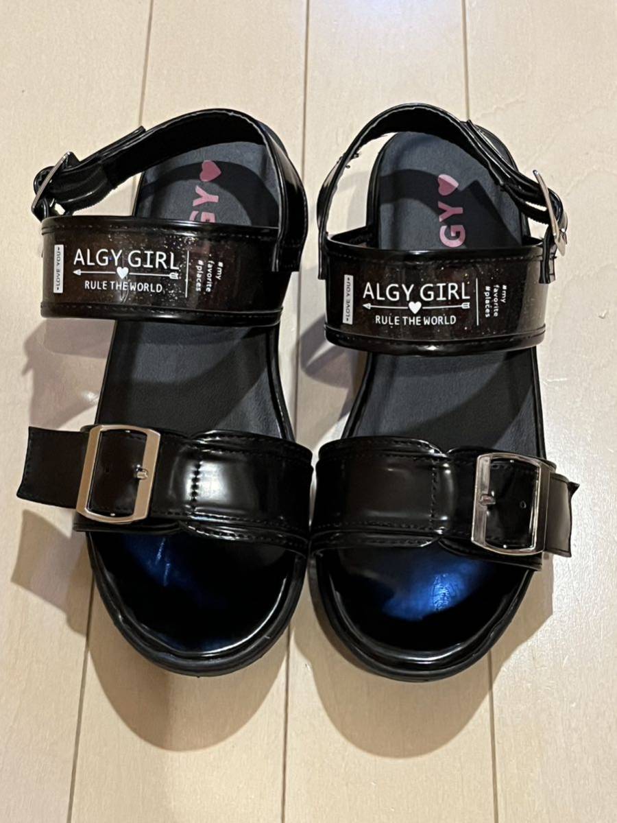 Yahoo!オークション - 美品 ALGY GIRL 女の子用靴 サンダル 22センチ