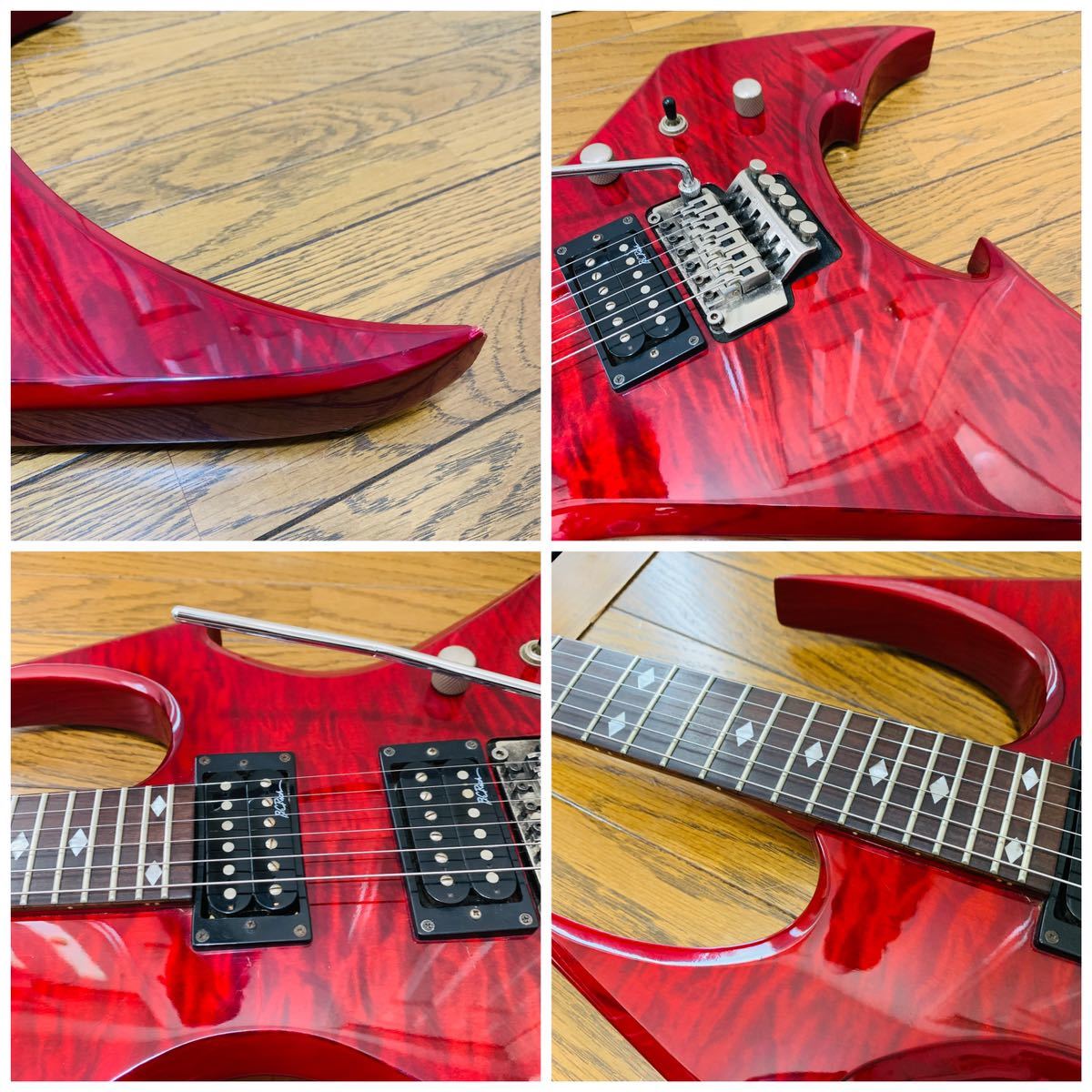 Y5724 希少 B C Rich N J Serise エレキギター 動作良好 送料 Y5724 希少 B C Rich N J Serise エレキギター 動作良好 送料