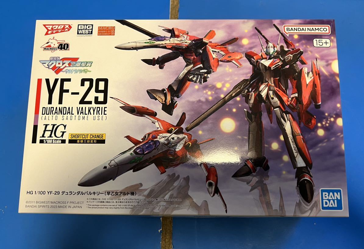 バンダイ 1/100 HG YF-29 デュランダルバルキリー アルト機 + 別売り純正水転写式デカール付き 2機セット(マクロス)｜売買されたオークション情報、yahooの商品情報を ...