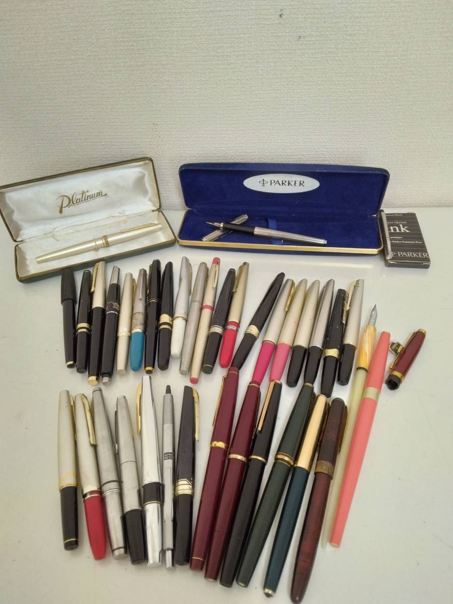 Yahoo!オークション - 万年筆 まとめ MORISON PLATNUM Sailor MONTBLAN...