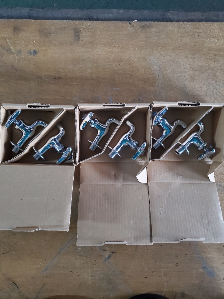 Yahoo!オークション - KVK 横水栓 13A × 6ヶセット