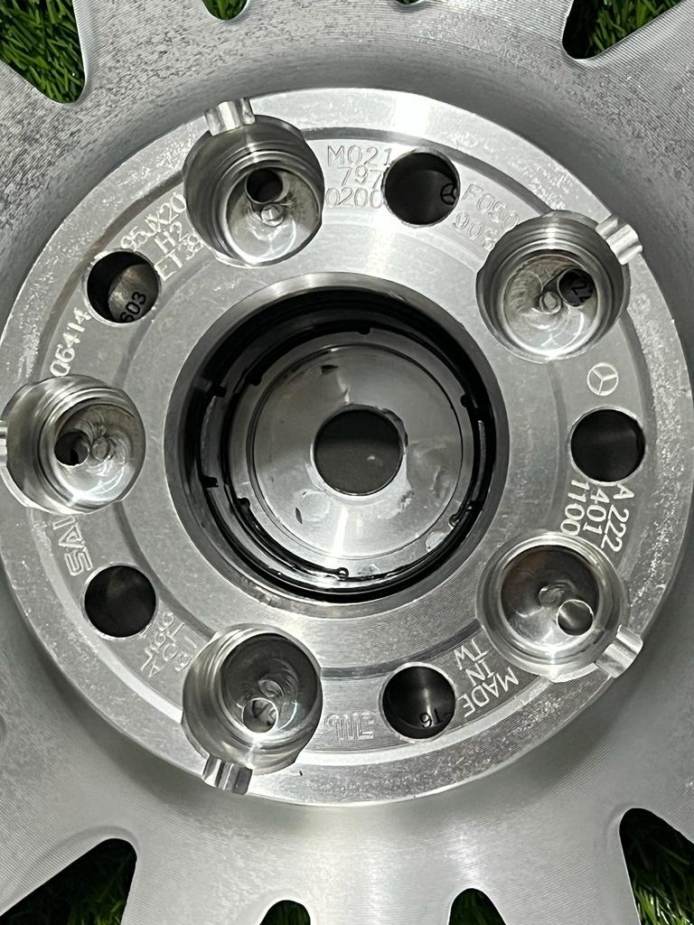 Yahoo!オークション - ベンツW222 AMG65 純正 マルチスポークSクラス ...