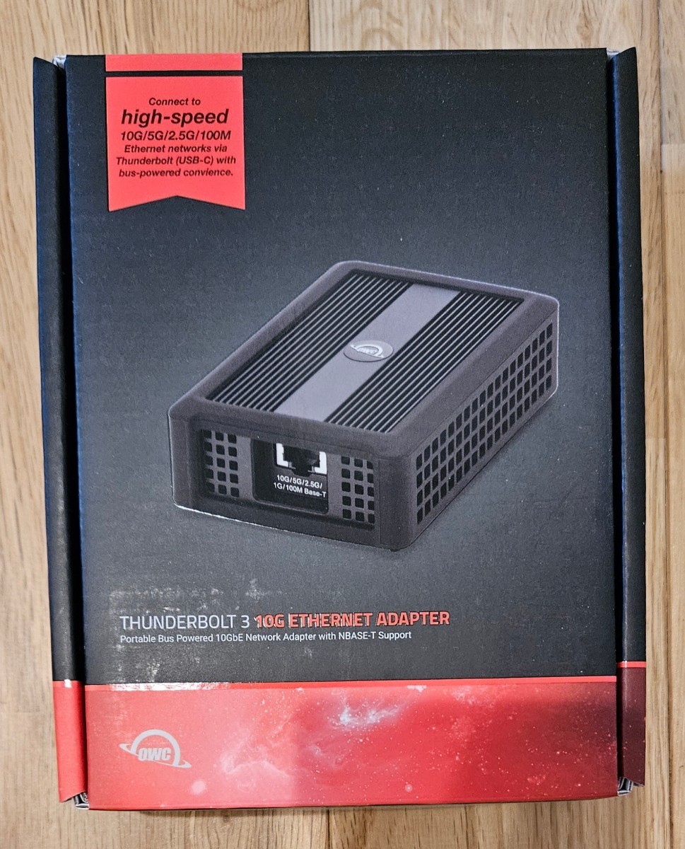 Yahoo!オークション - OWC Thunderbolt 3 10G Ethernet Adapter 送料無...