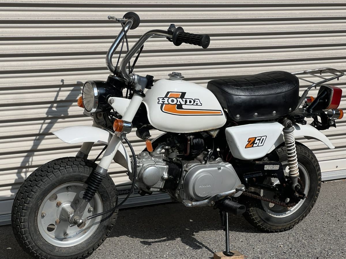 Yahoo!オークション - ホンダ モンキー Z50J 4L 4リッター モンキー 6V...