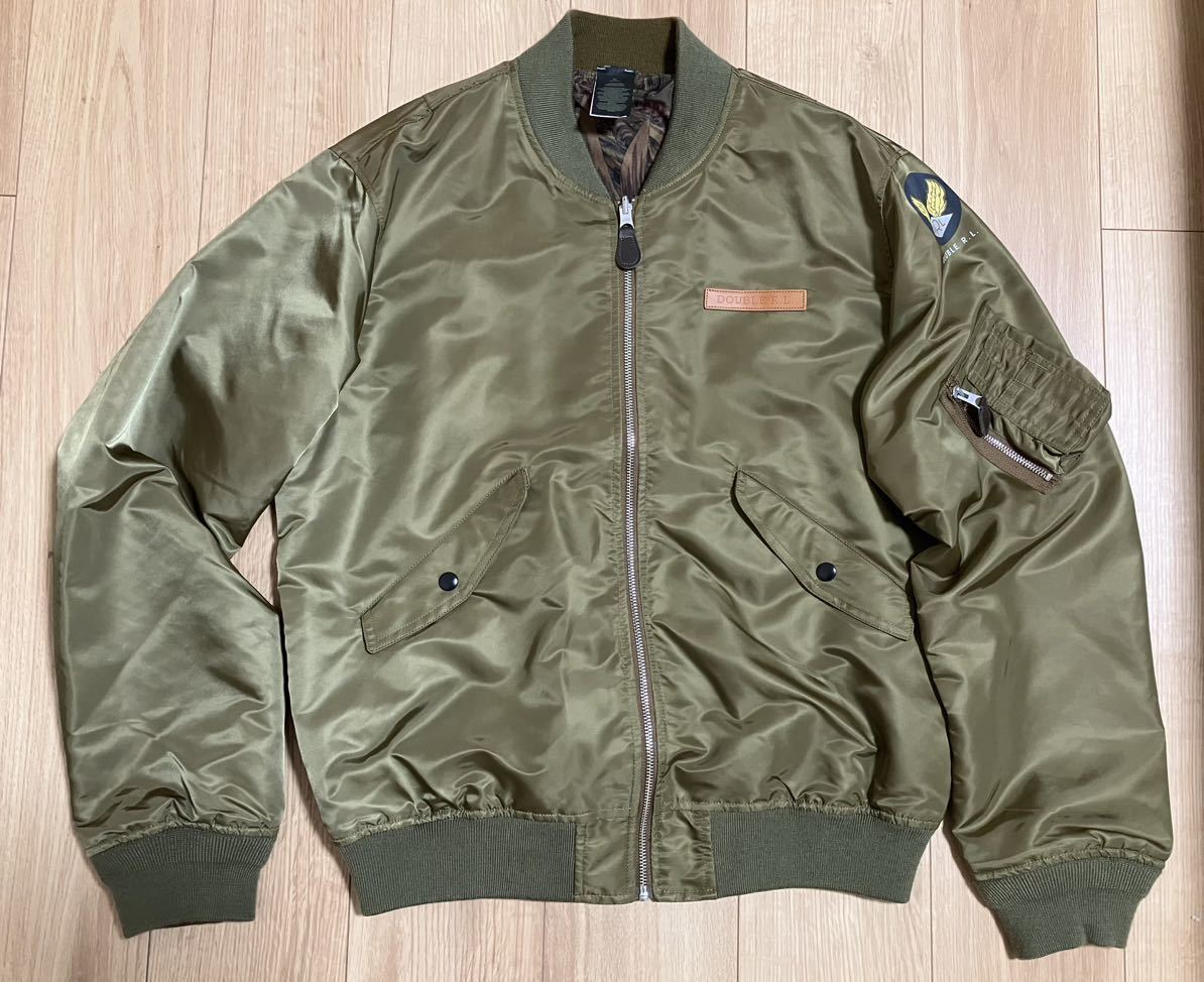 Yahoo!オークション - 【未使用 12万】60％オフ RRL MA-1 フライトジャ...