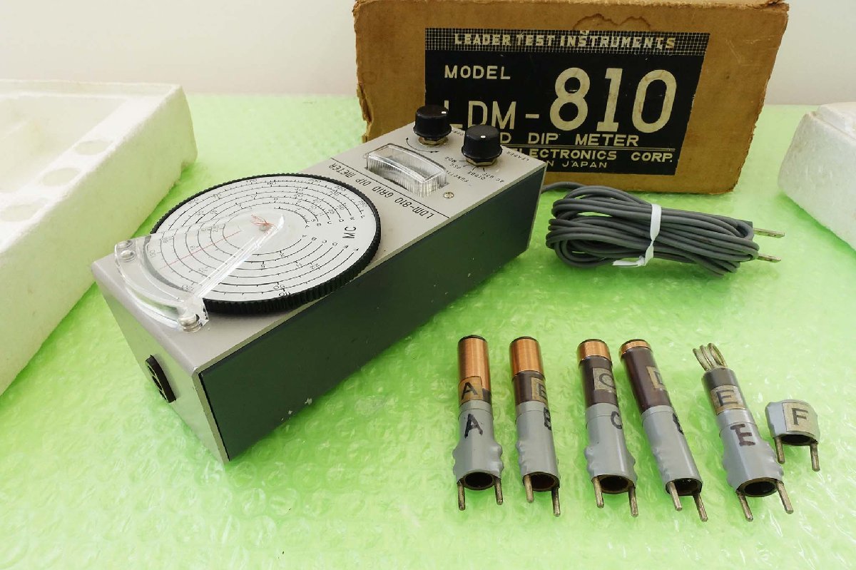 Yahoo!オークション - LDM-810【LEADER・ELECTRONICS】GRID DIP METER ...