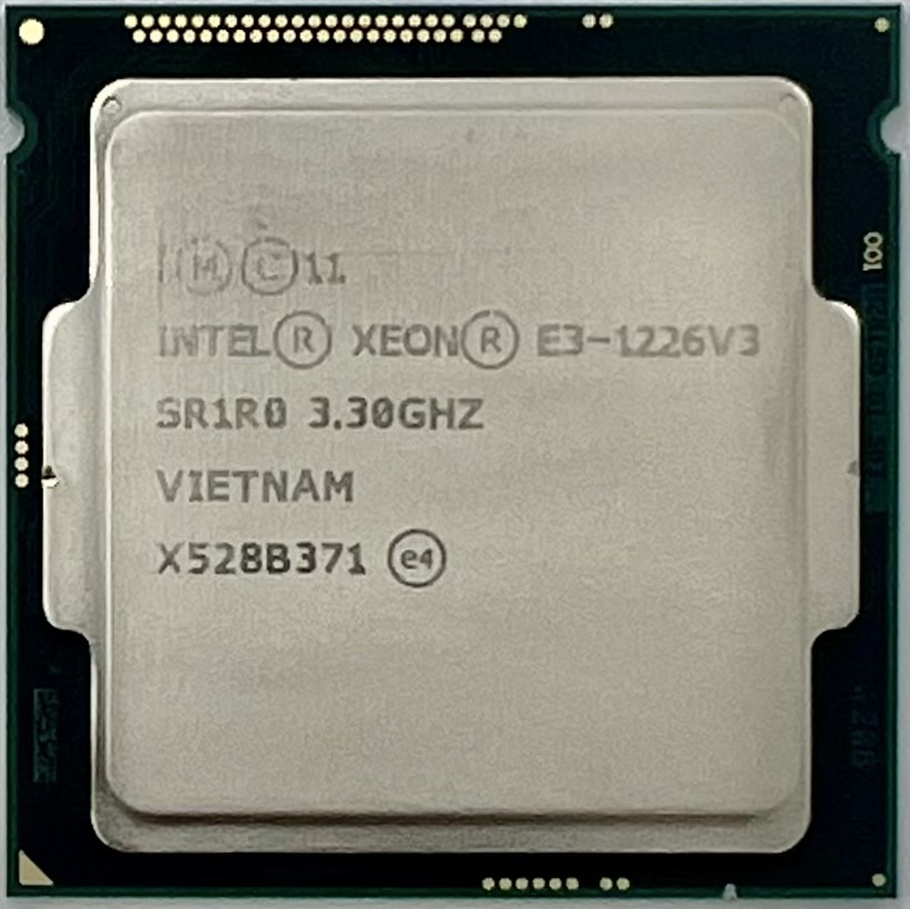 Yahoo!オークション - 動作良好品 Intel Xeon E3-1226 V3 3.30GHz SR1...