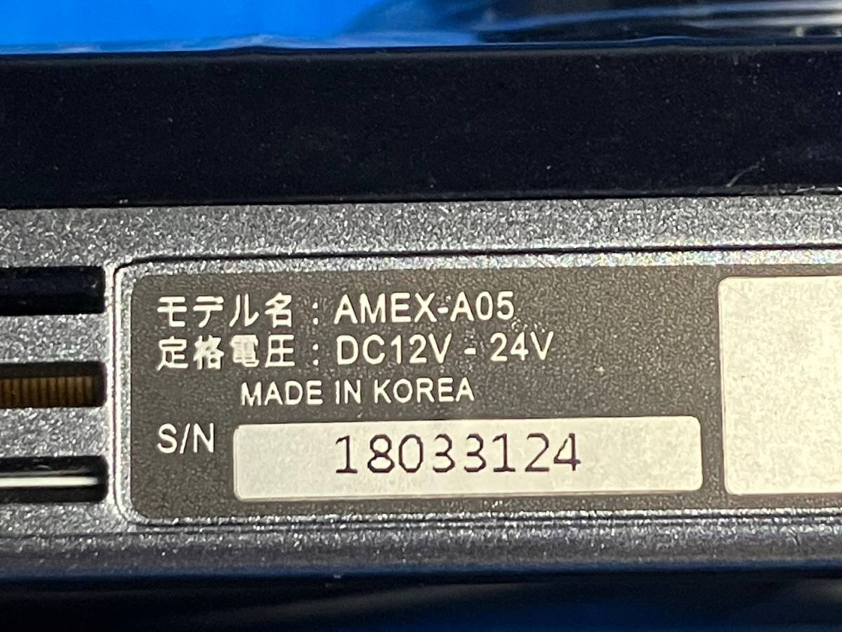 Yahoo!オークション - AMEX AMEX-A05 前後カメラ付 ドライブレコーダ...