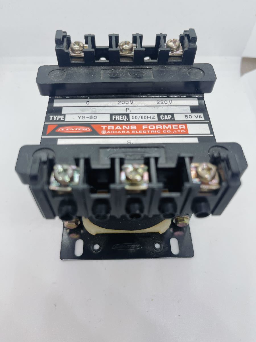 Yahoo!オークション - AIHARA 複巻トランス S-50 200V→100V 50VA ダウ...