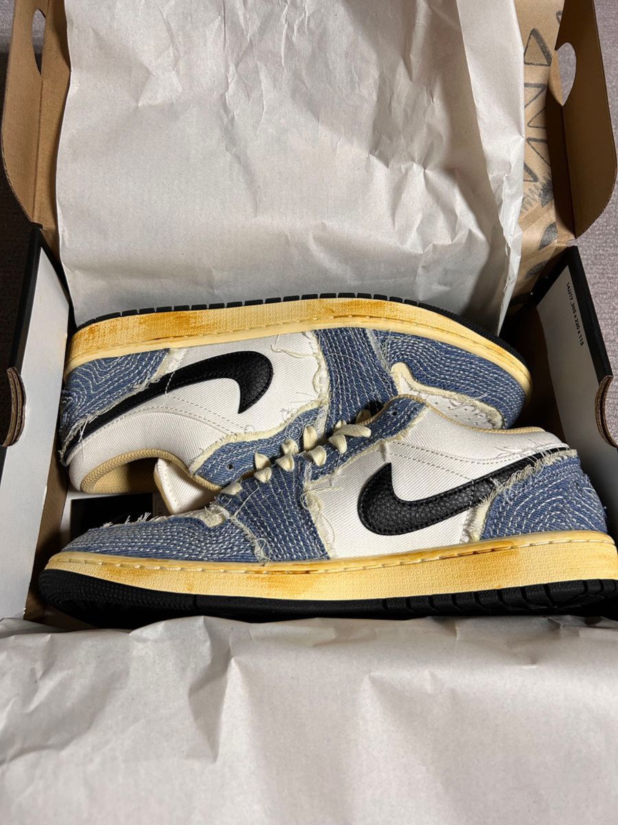 Nike Air Jordan 1 Low World Make Japan 刺し子|Yahoo!フリマ Nike Air Jordan 1 Low World Make Japan 刺し子|Yahoo!フリマ