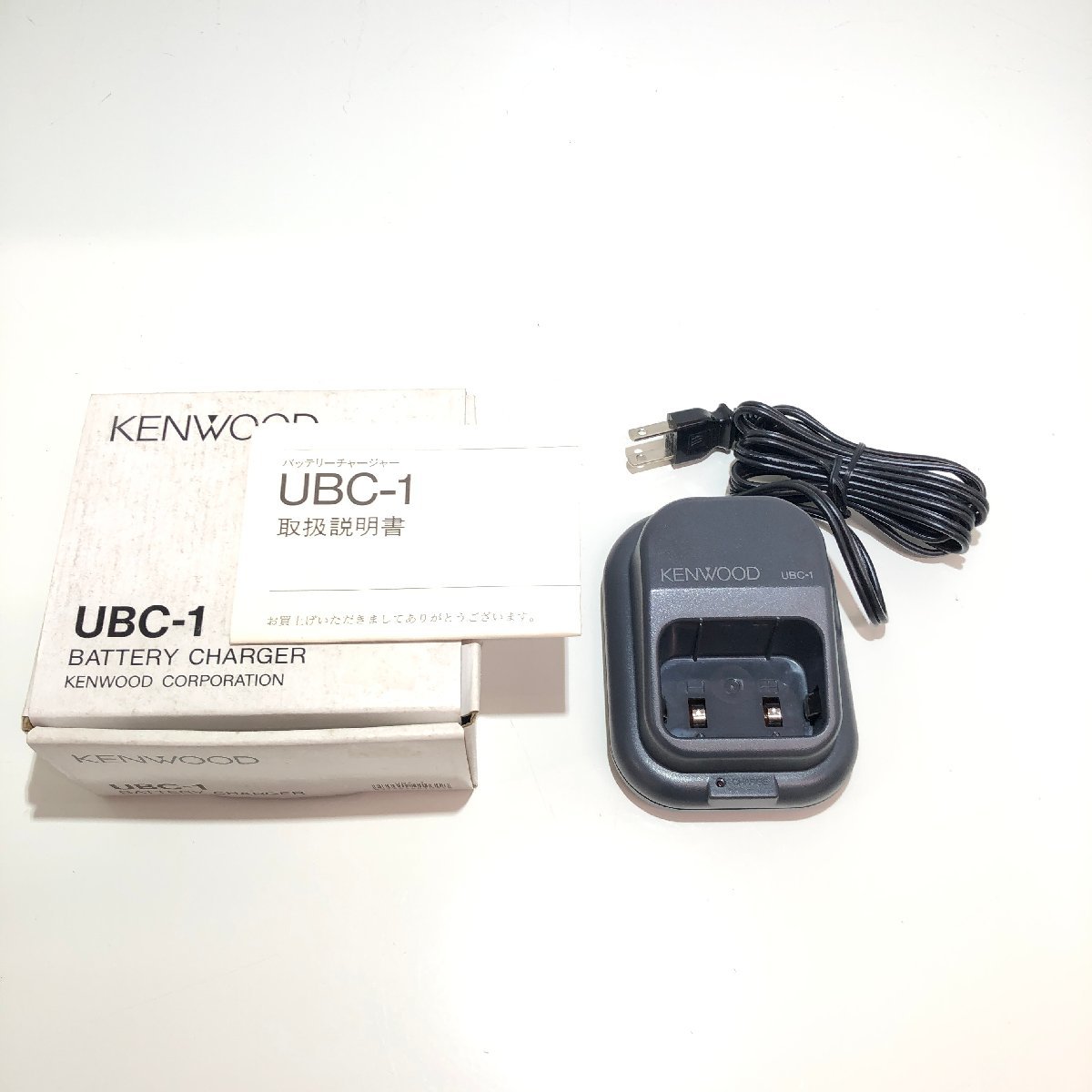 Yahoo!オークション - KENWOOD バッテリー チャージャー UBC-1 ケンウ...