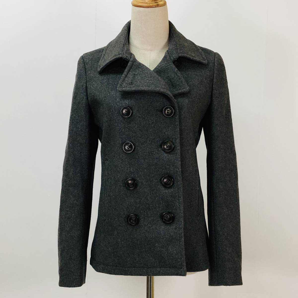 Yahoo!オークション - k0828 美品 earth アース Pコート アウター セン...