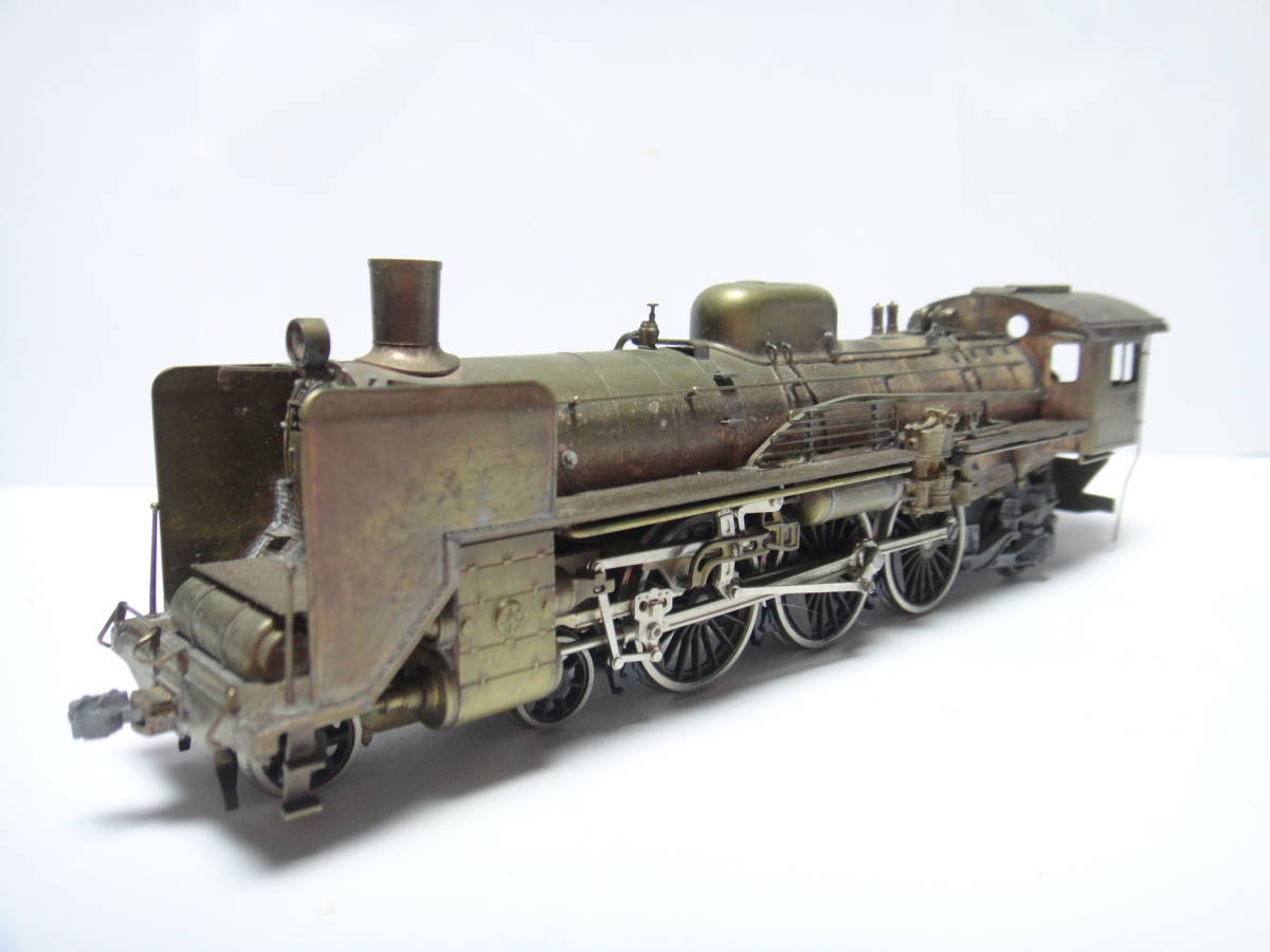 Yahoo!オークション - メーカー不明 HOゲージ 蒸気機関車 C55 57 真鍮 ...