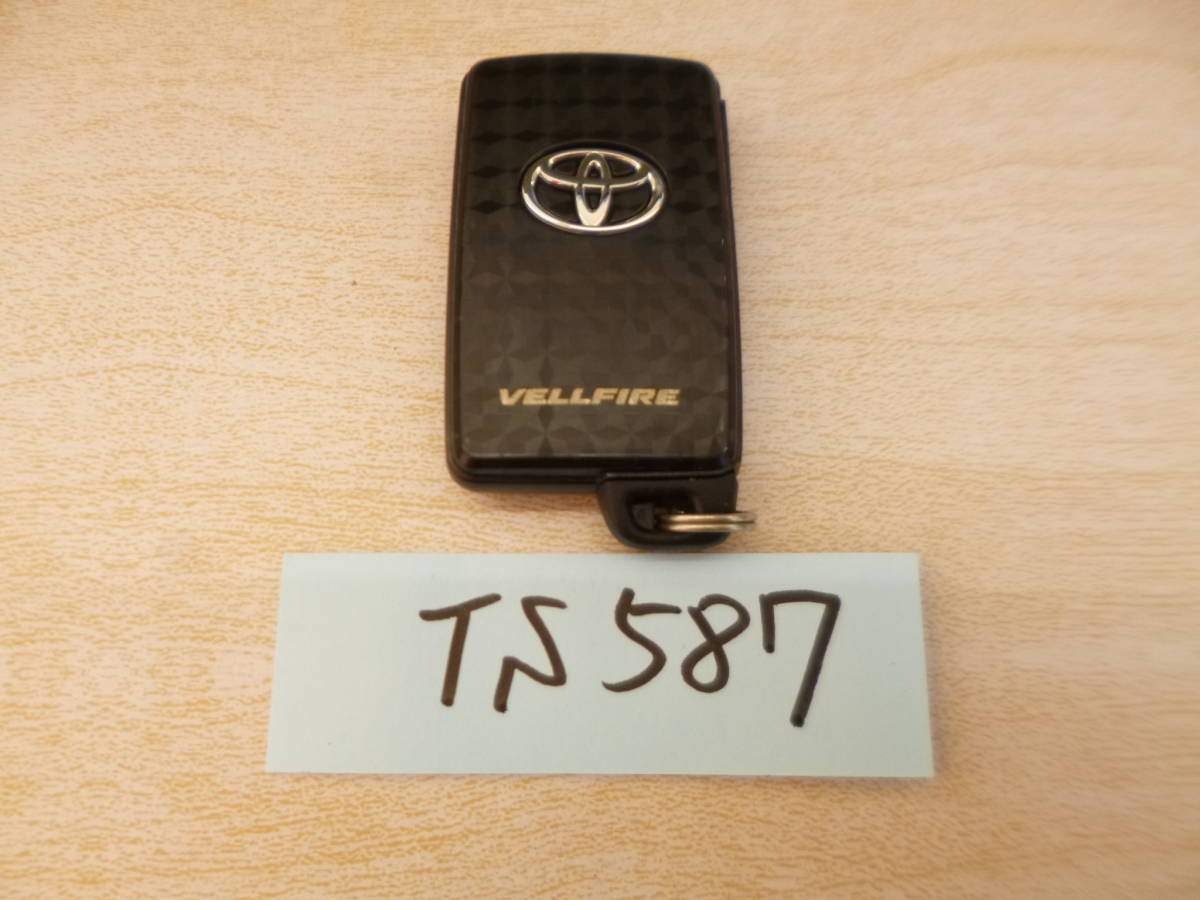 Yahoo!オークション - 『TS587』【美品】トヨタ TOYOTA スマートキー ...