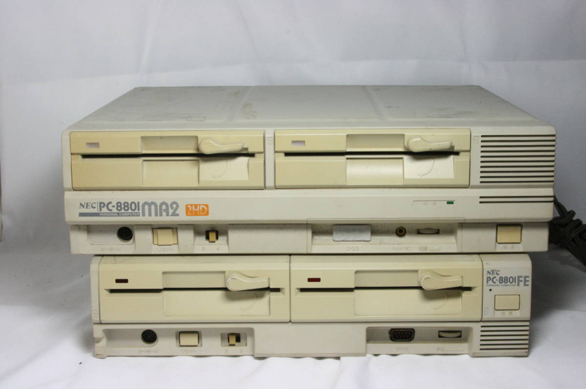 Yahoo!オークション - PC8801mA2 PC-8801FE まとめて ジャンク [3i07]