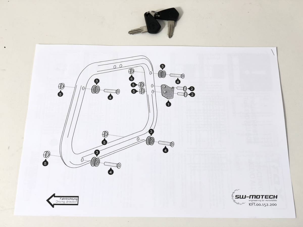 Yahoo!オークション - Y11 極上 SWモテック サイドケース ホルダー ト...