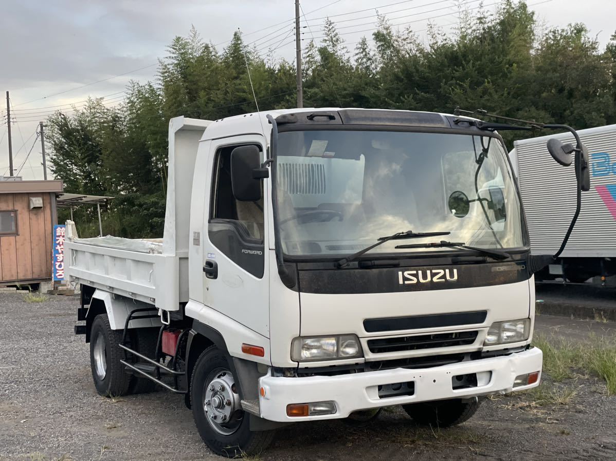 Yahoo!オークション - 売切 すぐ乗れる H18年いすゞフォワード 4tダン...