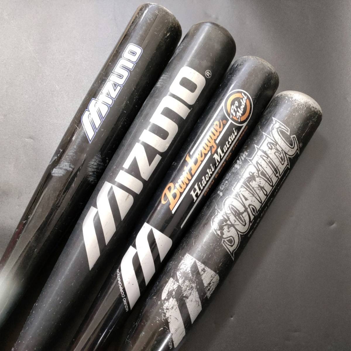 Yahoo!オークション - バット 8本 まとめ MIZUNO JSBB ZETT 金属バット...