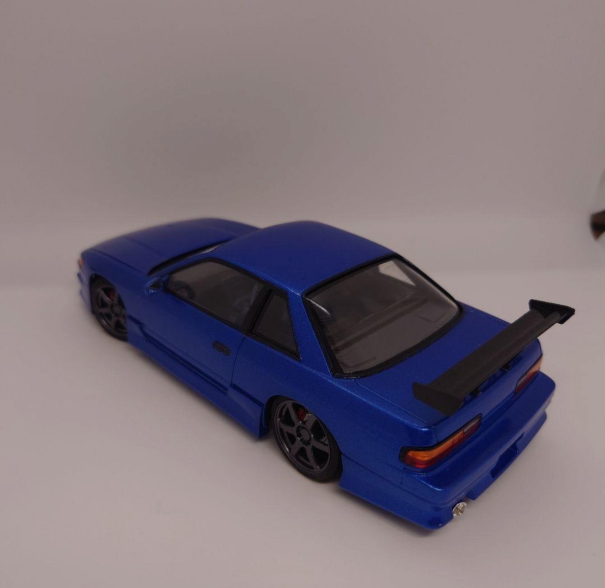 代購代標第一品牌－樂淘letao－S13 シルビア スポコン仕様 プラモデル 完成品 アオシマ 1/24 プラモデル シャコタン
