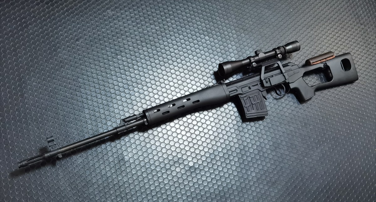 AGM ドラグノフ SVD フルメタル ブラック マウントベース 可変ズームスコープ スペアマガジン付属 スナイパーライフル AK47 AK(エアガン)｜売買されたオークション情報、yahoo ...