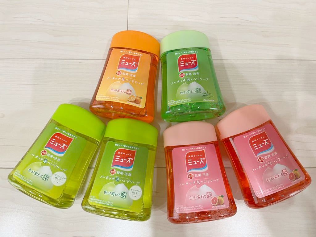 Yahoo!オークション - 薬用せっけん ミューズ ノータッチ 泡ハンドソー...