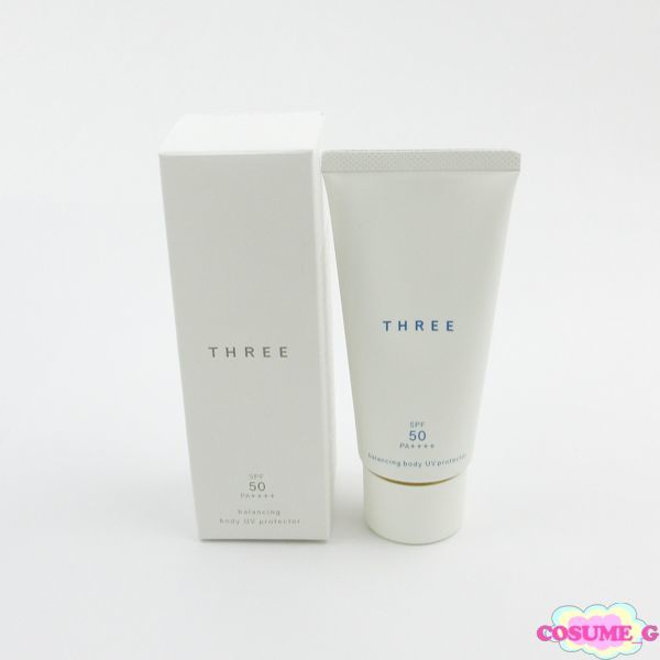 Yahoo!オークション - THREE バランシング ボディUV プロテクター 80ml...