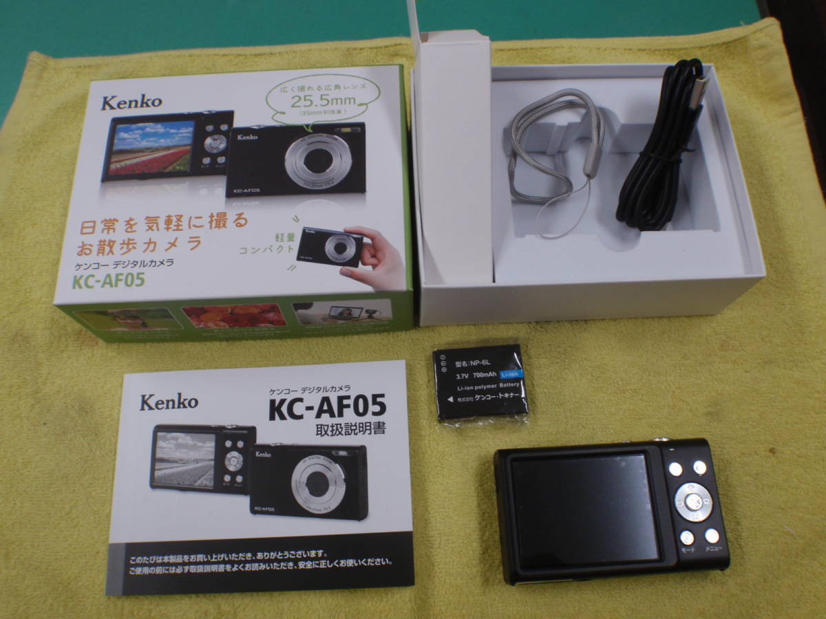Yahoo!オークション - kenko デジタルカメラ KC-AF05 800万画素 WEBカ...