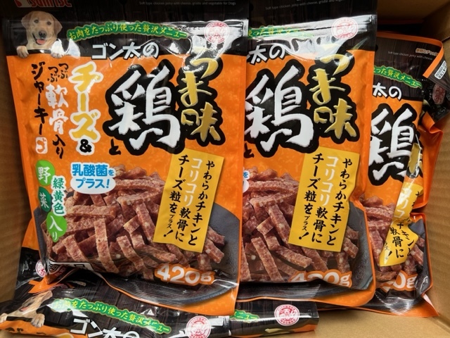 Yahoo!オークション - 420g×22袋セット 国産 ゴン太のうま味鶏とチー...