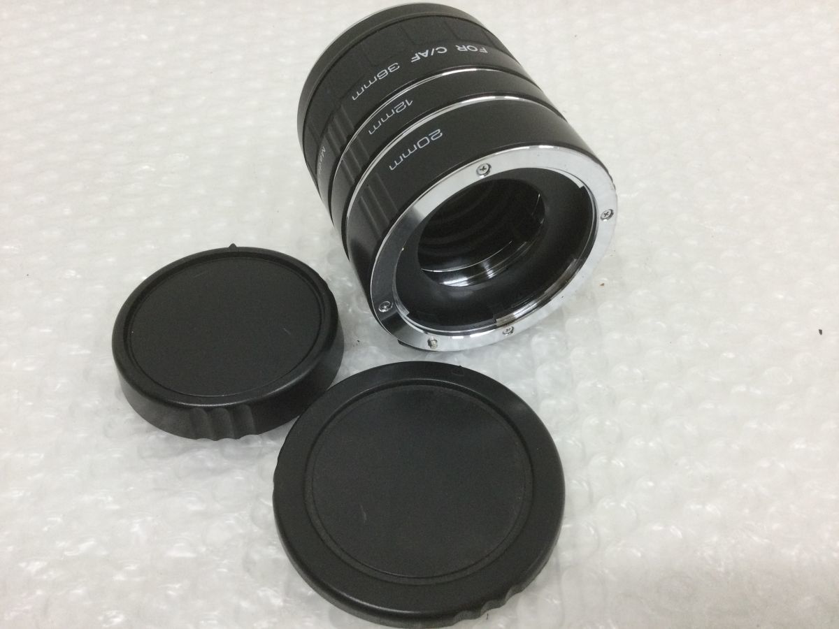 Yahoo!オークション - D196-60 ケンコー KENKO EXTENSION TUBE FOR C/A...
