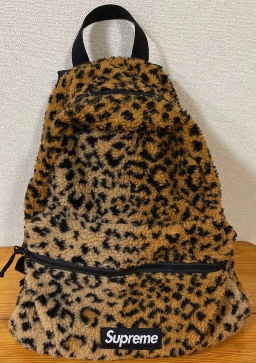 新品未使用】SUPREME Leopard Fleece Backpack|Yahoo!フリマ 新品未使用】SUPREME Leopard Fleece Backpack|Yahoo!フリマ