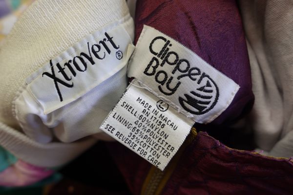 ヤフオク! - LJ-GB3 総柄フルジップブルゾン ジャンパー ジャ...