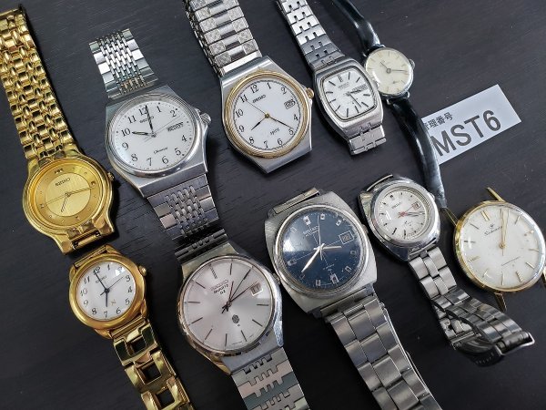 Yahoo!オークション - MST6 ジャンク品 時計 腕時計 おまとめ SEIKO セ...