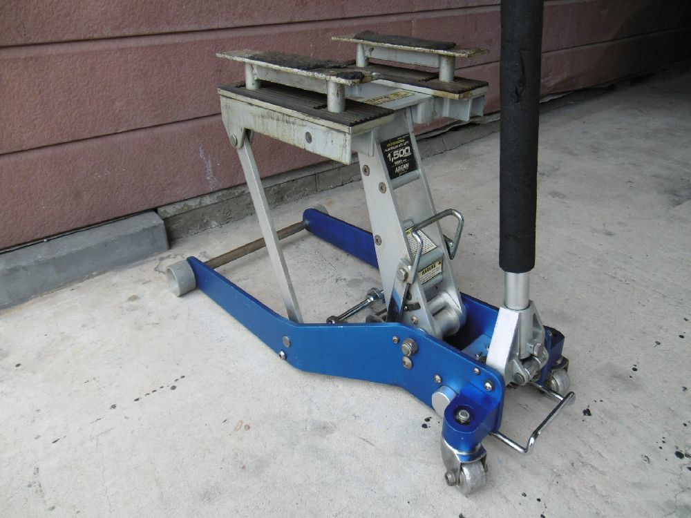 Yahoo!オークション - ARCAN アルカン 油圧式 アルミ バイクジャッキ ...